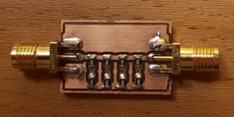 50Ω 1W Feedthrough Terminator